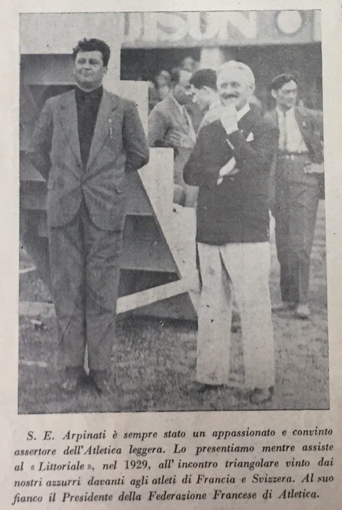 When Ondina Knocked Over Two Hurdles: The Italian Fiasco at the 1934 ...