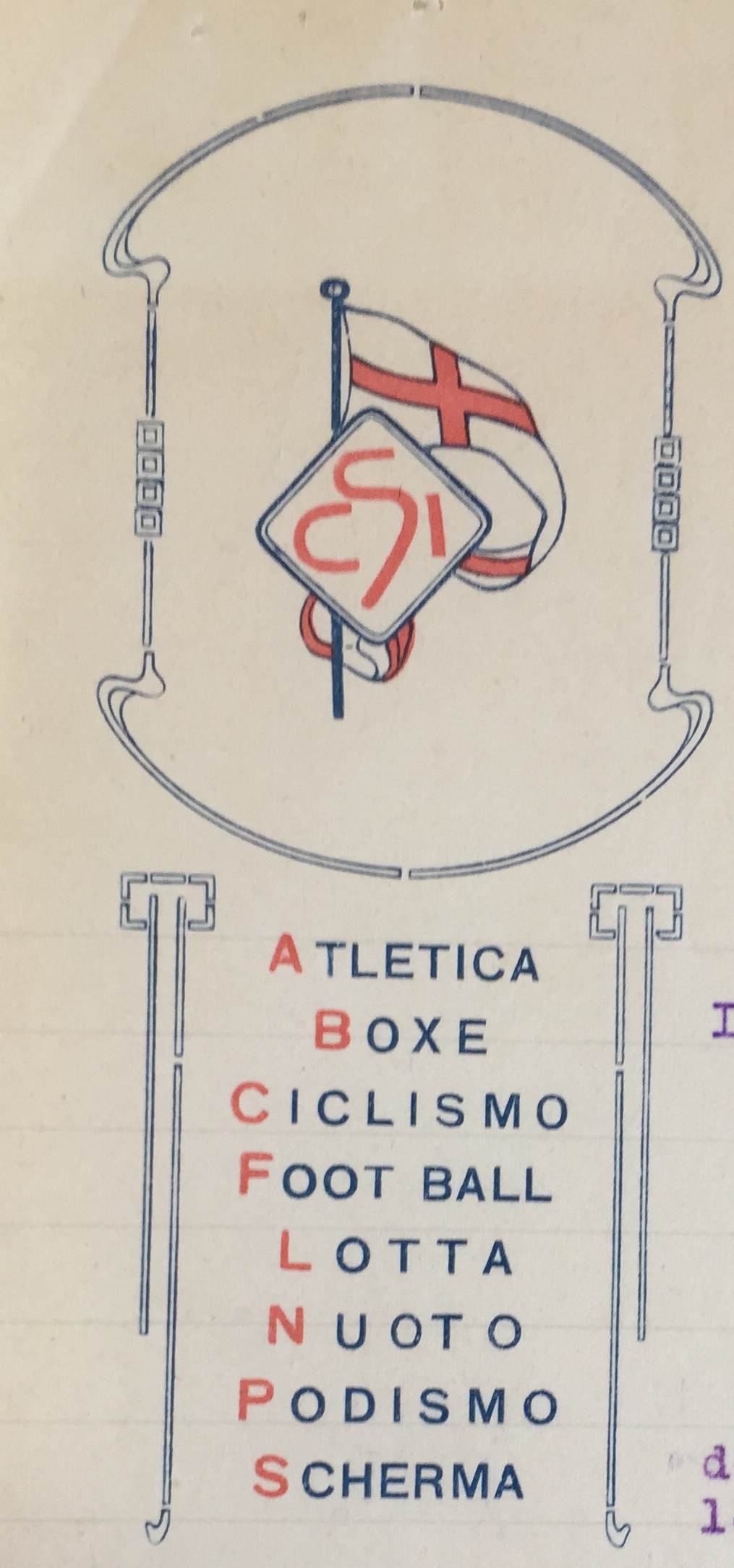 Making Sports Visible: Italian Sports Logos from Milan Archivio di ...