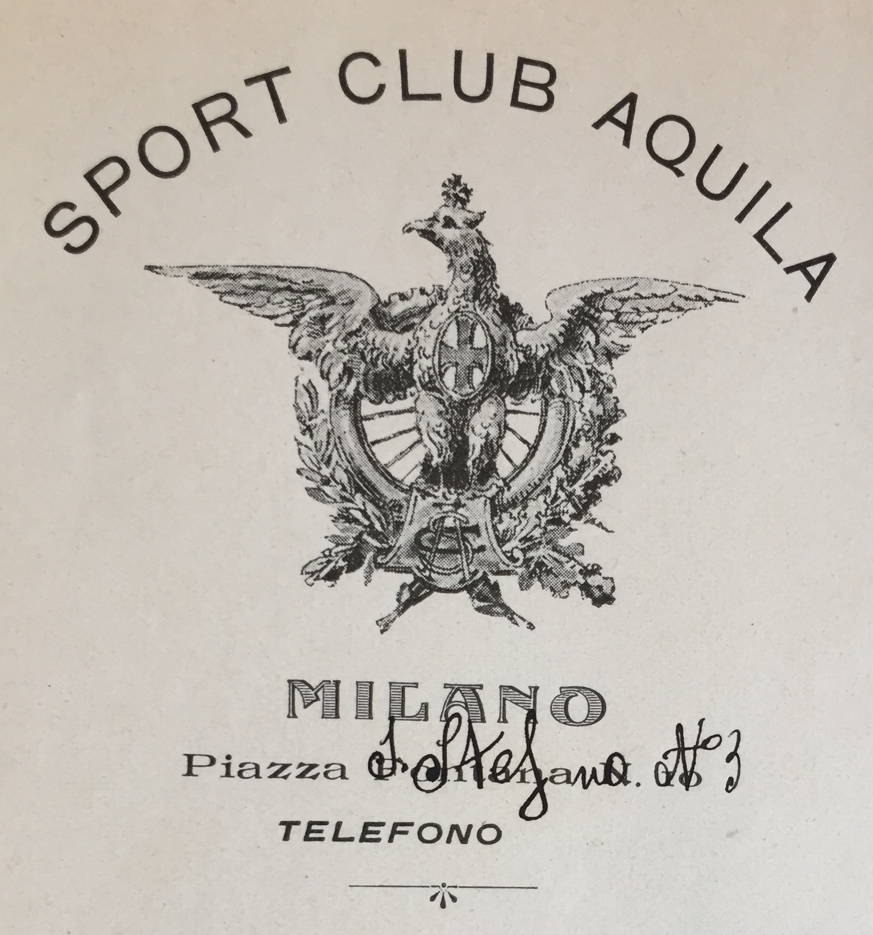 Making Sports Visible: Italian Sports Logos from Milan Archivio di ...