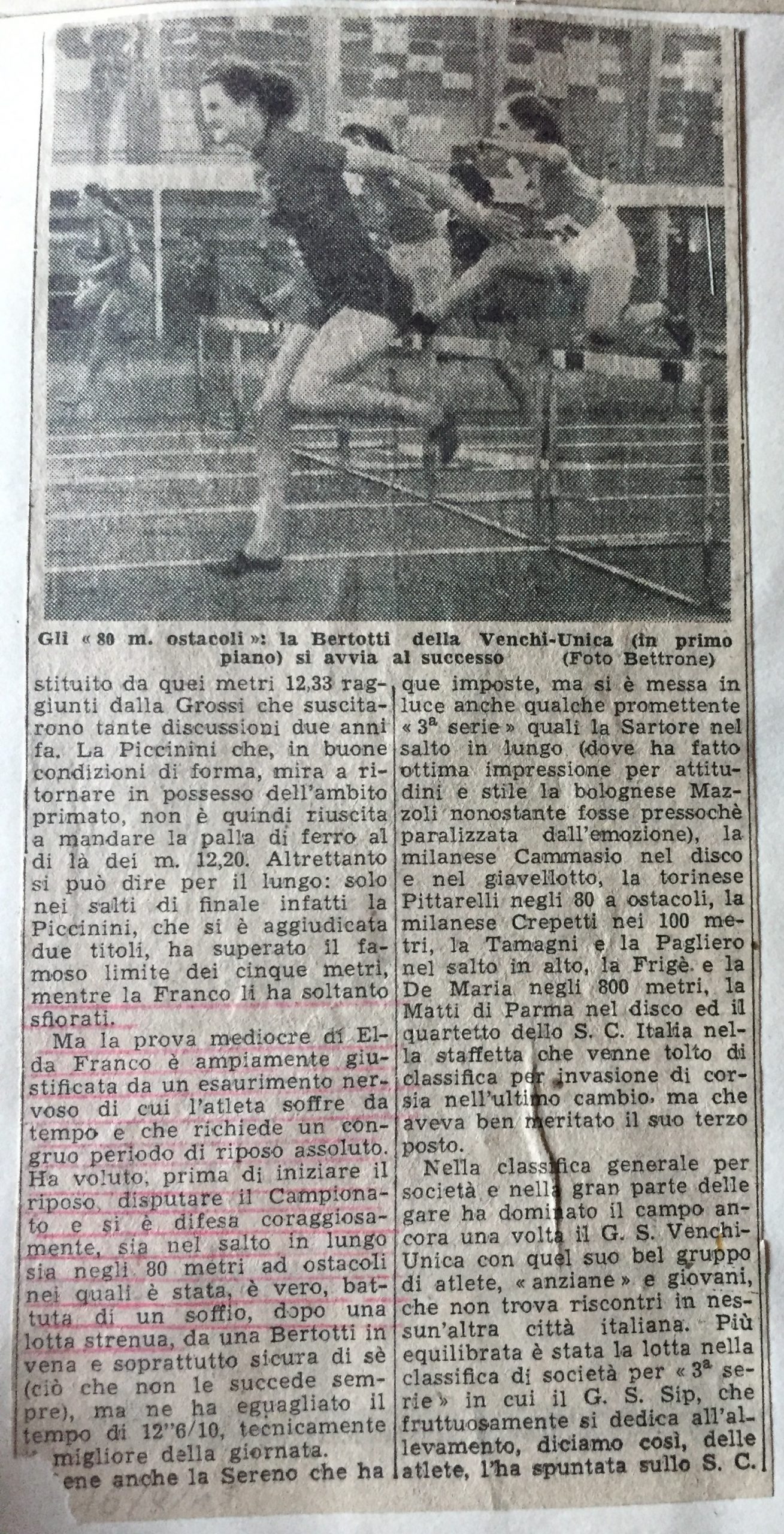 The Relay Runners who joined the Resistance: 1930-1940s Italian ...