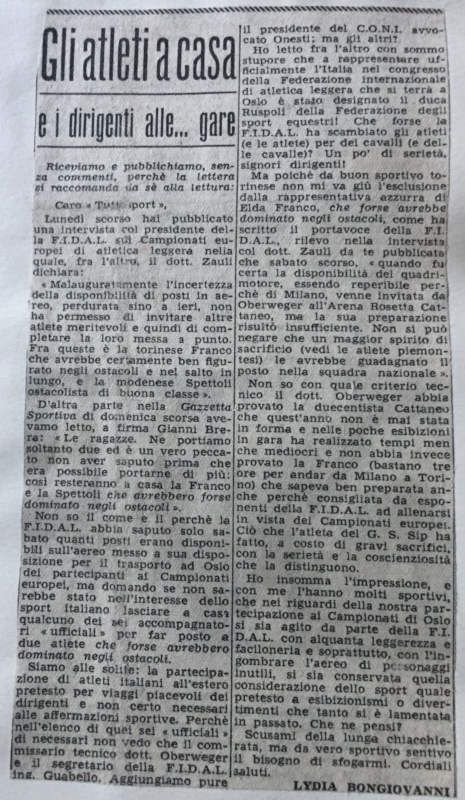 The Relay Runners who joined the Resistance: 1930-1940s Italian ...